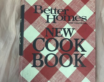 Better Homes and Gardens New Cook Book - Vintage Cookbook - 1950’s ...