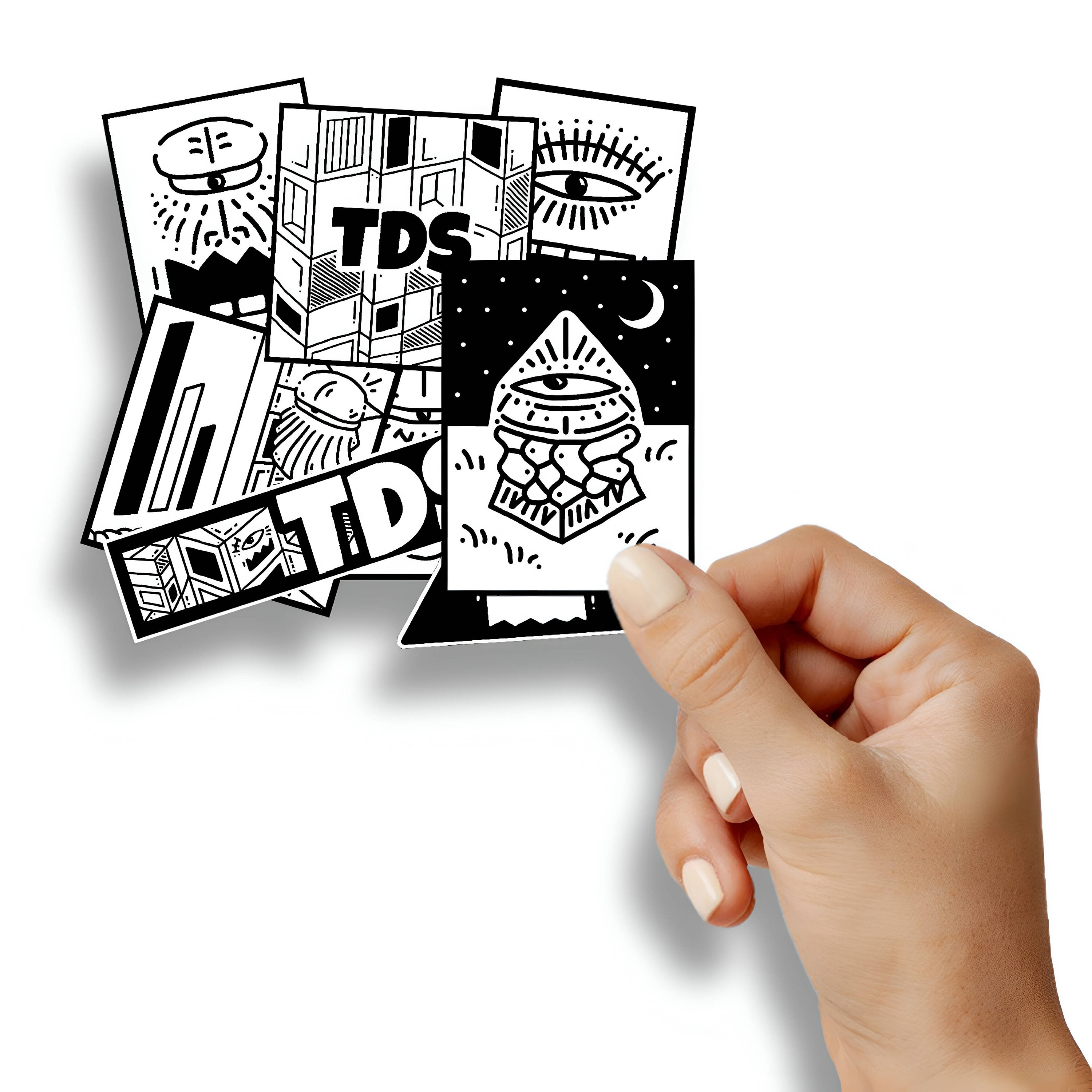 Stickers & Cards Collectable Variety Pack // Premium PVC Laminated ...