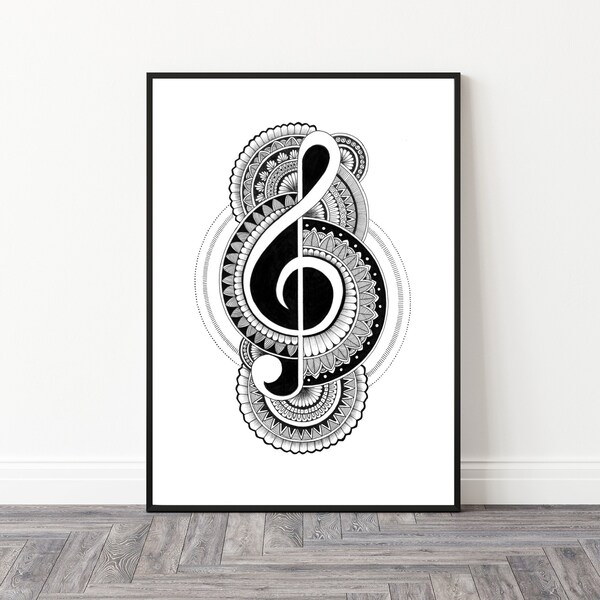 Musical Artwork - Etsy