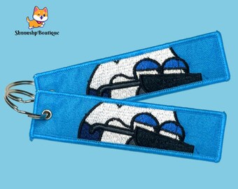 Mordecai Keychain - Etsy