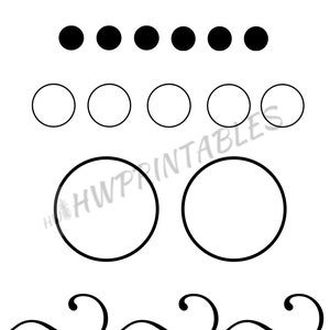 Cake Decorating Practice Sheets, Piping Buttercream or Royal Icing ...