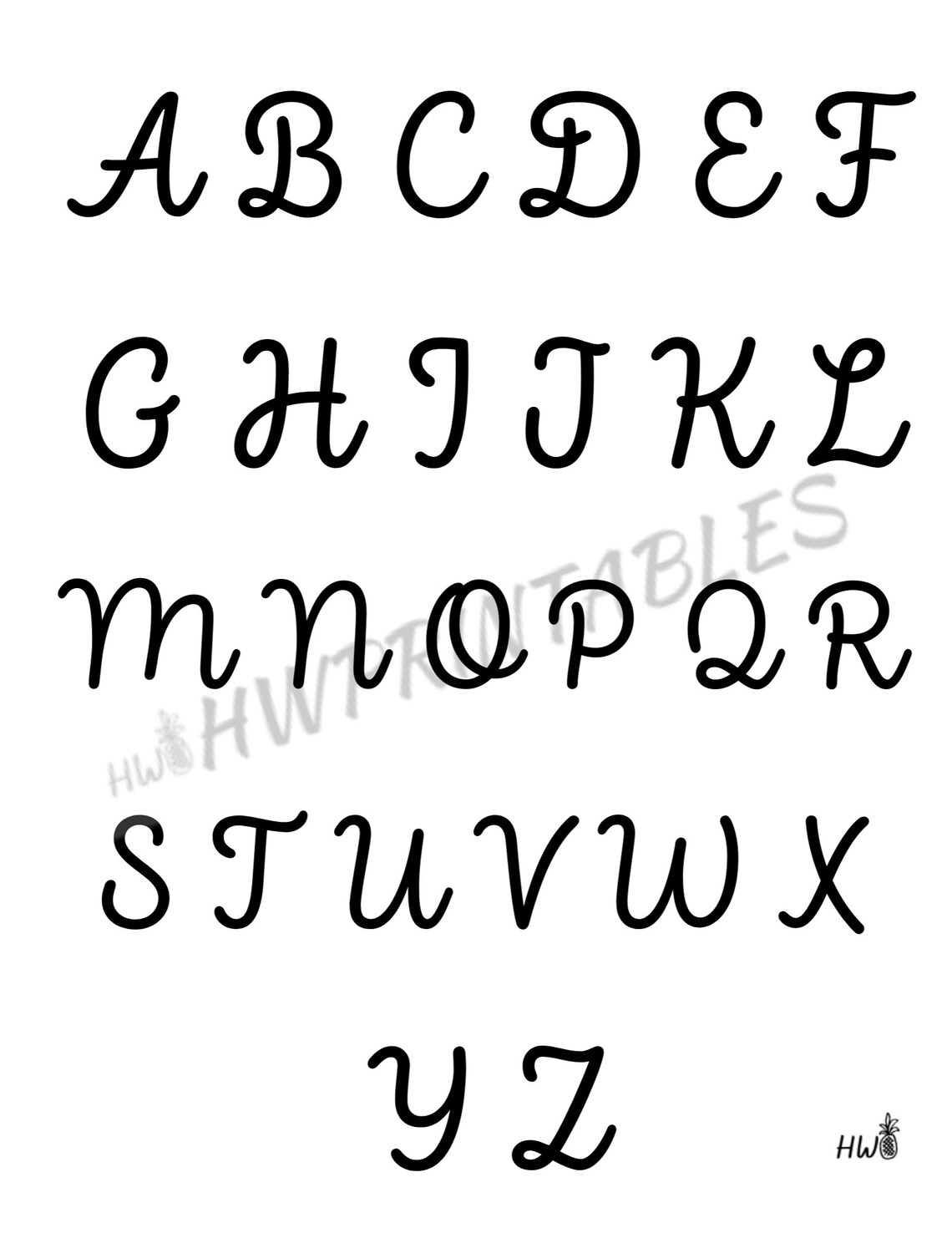 Cake Decorating Practice Sheets, Piping Buttercream or Royal Icing ...