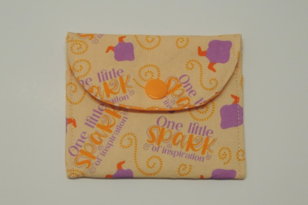 Mini Wallet Card Holder Disney Inspired by Figment One Little Spark - Etsy