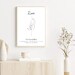 Birth Poster Personalized Baby Poster - Etsy