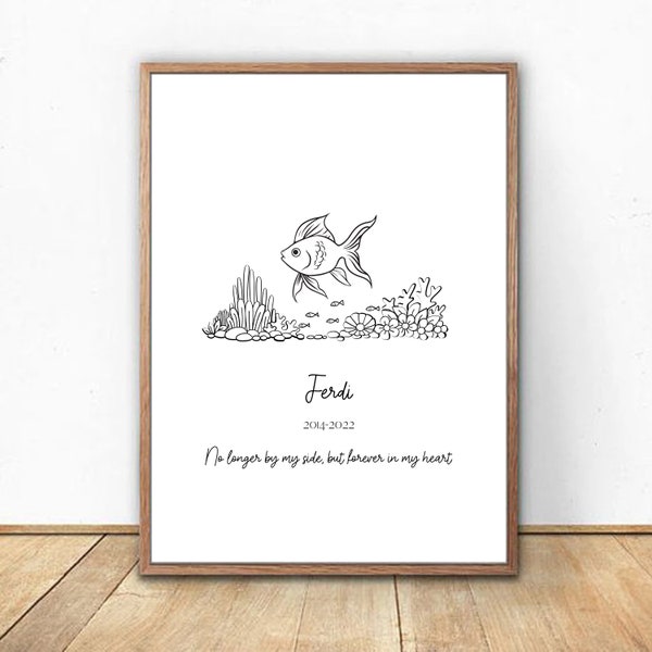 Fish Memorial - Etsy