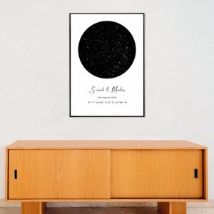 Custom Star Alignment Print for Couples and Individuals - Etsy