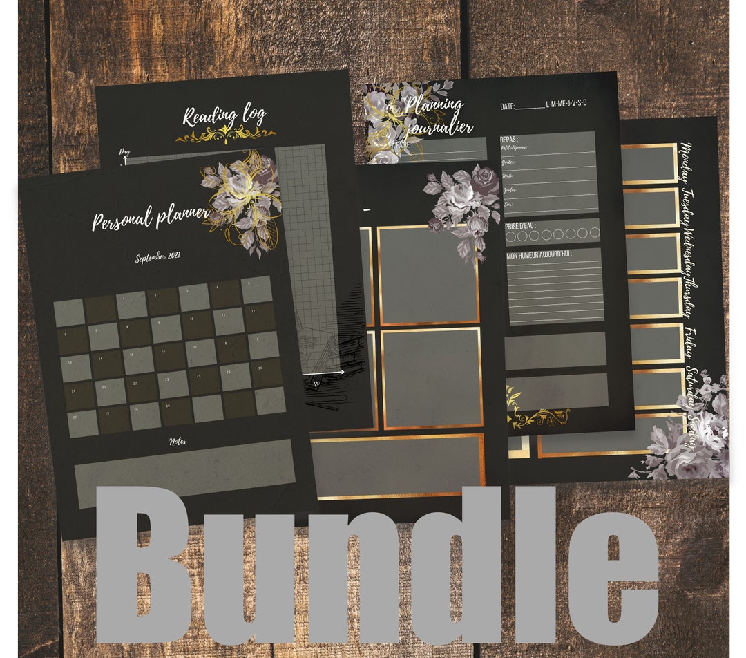 Printable - Bundle "dark Academia" - Etsy