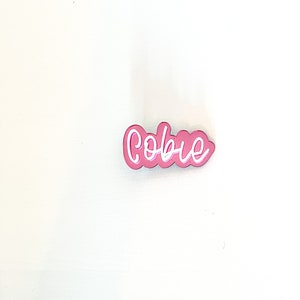 Acrylic Name Hair Clip | Monogram Bow | Girls Accessories | Name Bows ...