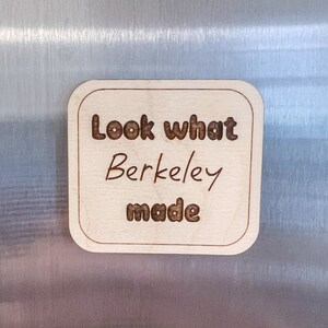 Personalized Look What I Made Magnet, Children's Art Display Custom ...