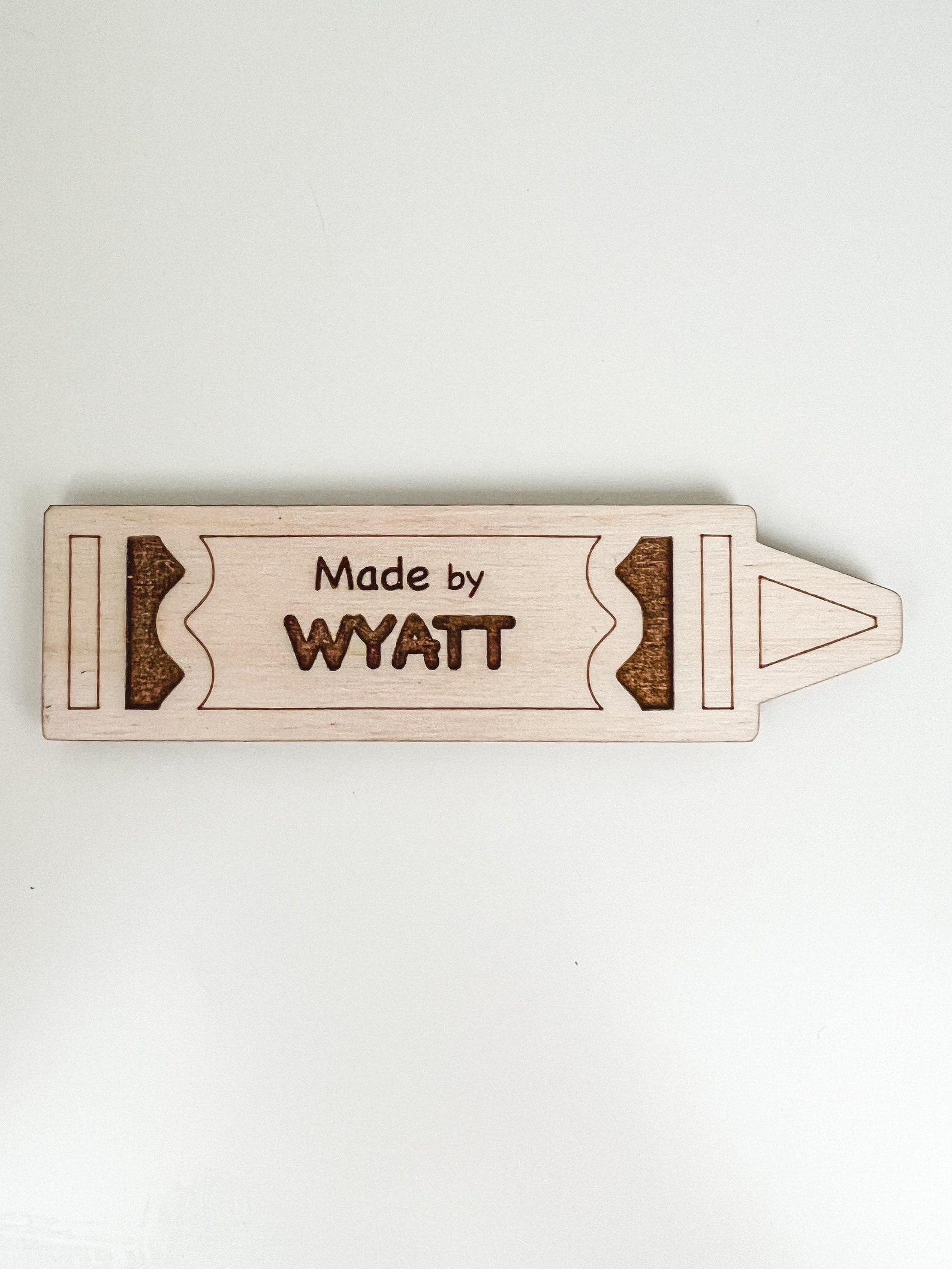 Personalized Look What I Made Magnet Children's Art - Etsy