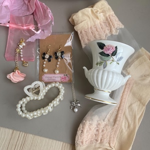 Coquette Dollcore Aesthetic Bundle | Pink Coquette Room Decor ...