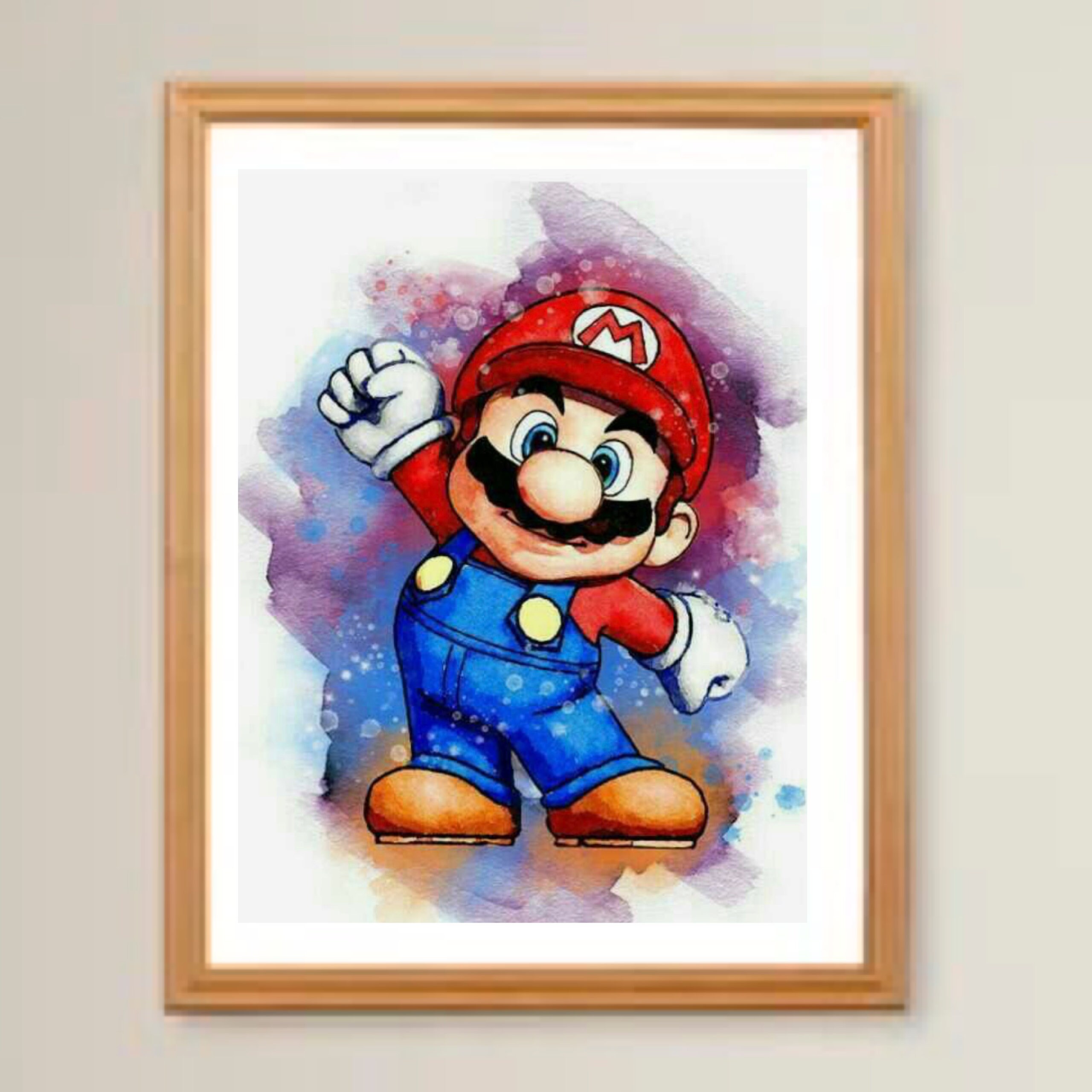 Super Mario Pose Cross Stitch - Etsy