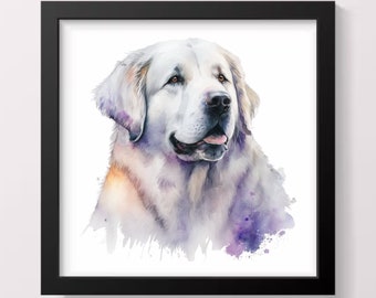 Great Pyrenees Cross Stitch Pattern - Personalise Your Own Dog ...