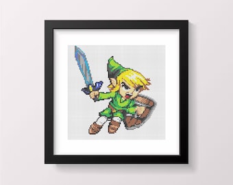Legend of Zelda Cross Stitch Pattern - Etsy
