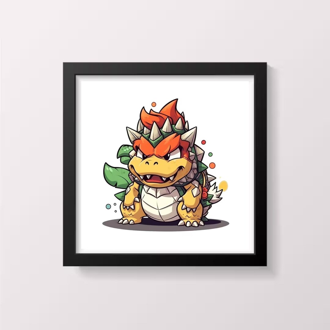 Baby Bowser Cross Stitch - Etsy