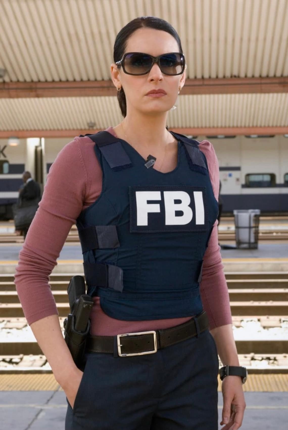 Mente criminal Emily Prentiss FBI chaleco dibujo digital - Etsy España