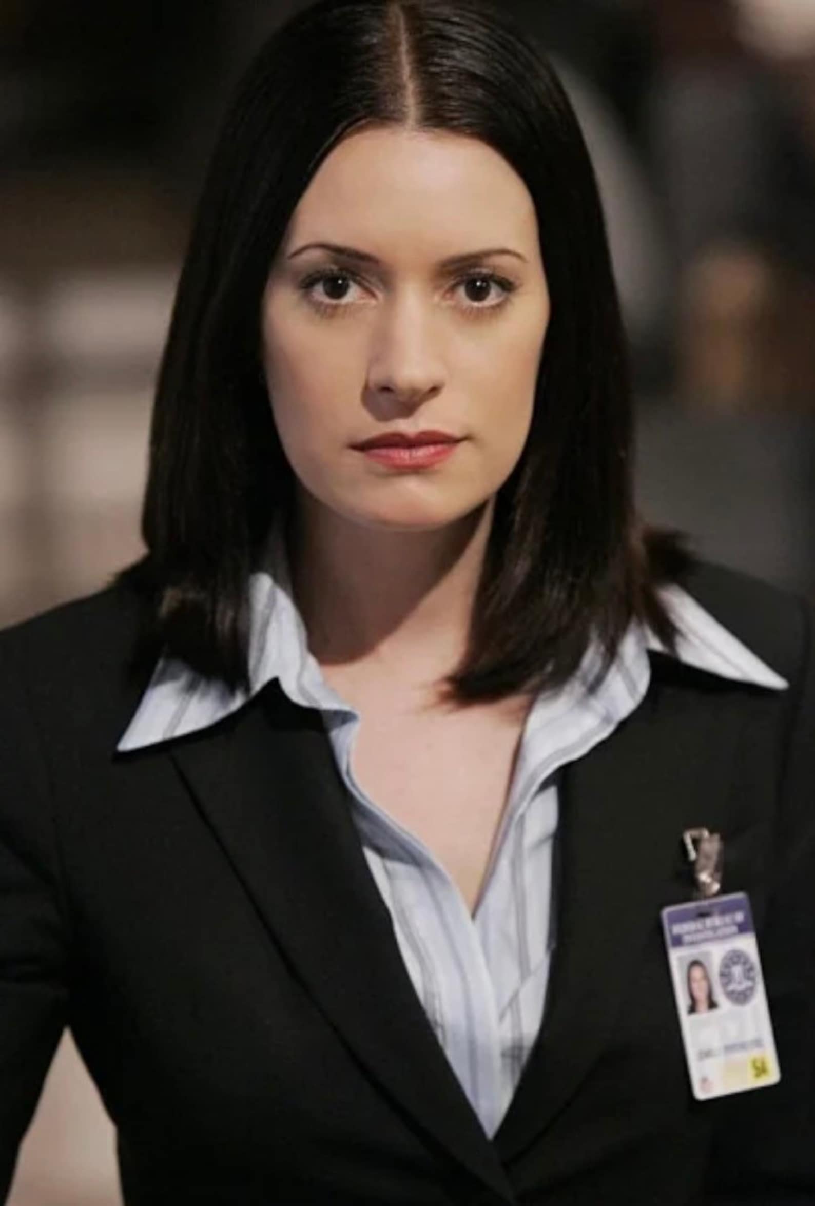 Criminal Mind Emily Prentiss With FBI Badge Digital Drawing - Etsy