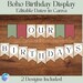 Boho Birthday Classroom Display | Custom Student Birthday Calendar ...