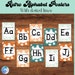 Alphabet Posters | Classroom Decor | Letter Posters | Retro Decor ...