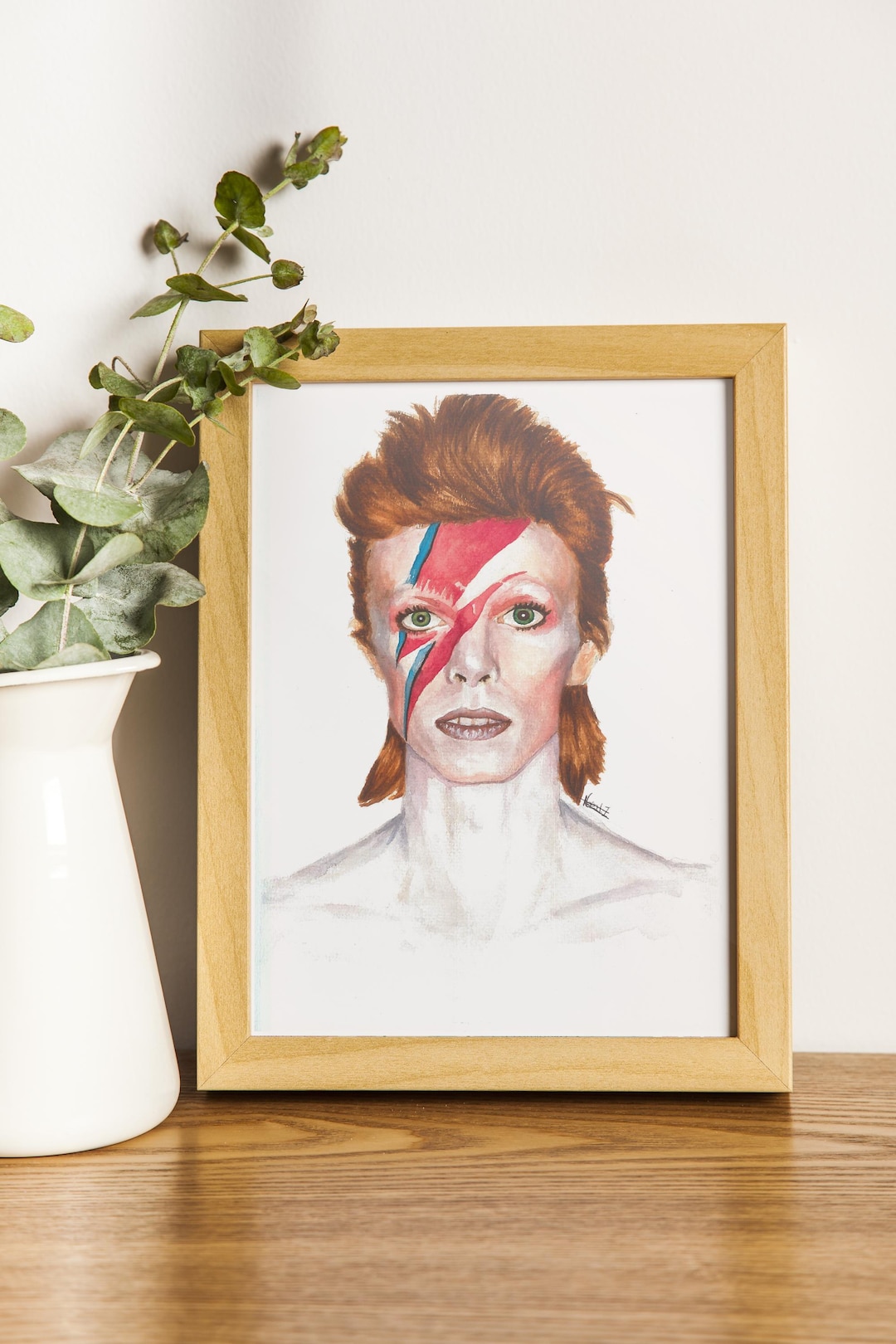 David Bowie / A4 Prints // Watercolor Illustration - Etsy