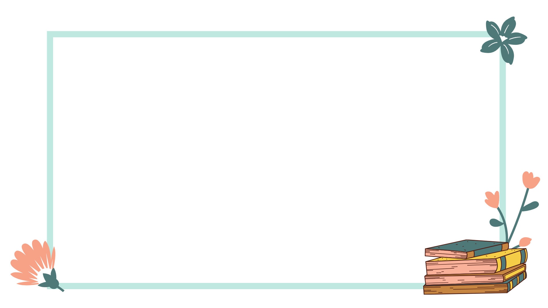 Book Lovers Webcam Border - Etsy