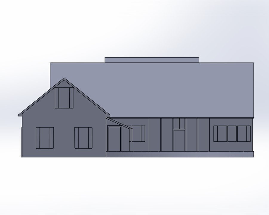 House STL File, House STL, STL File, 3D Printable, 3D Printing, House ...