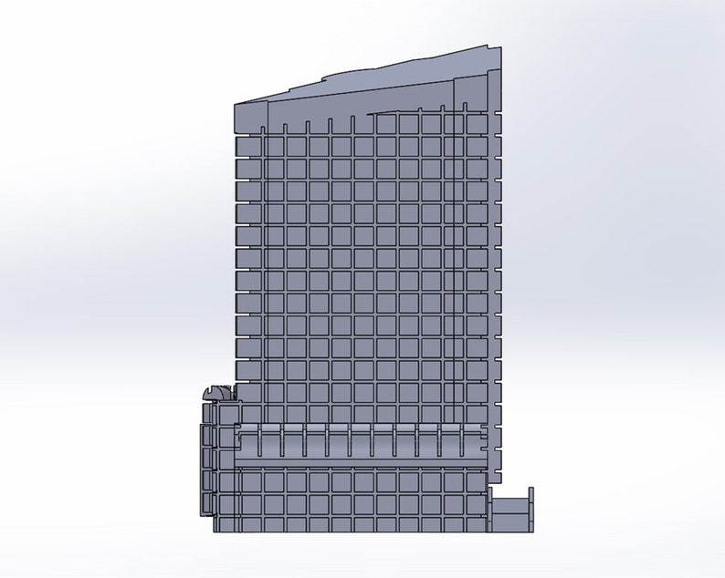 Bank Building STL File, Building STL, STL File, 3D Printable, 3D ...