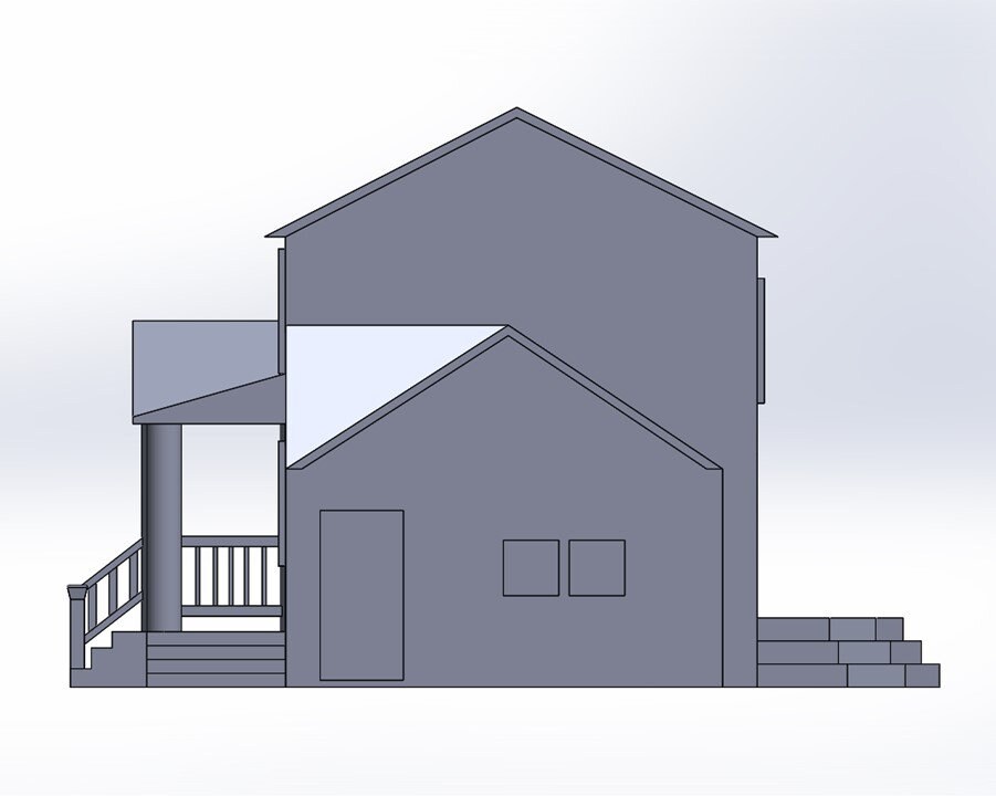 House STL File, House STL, STL File, 3D Printable, 3D Printing, House ...