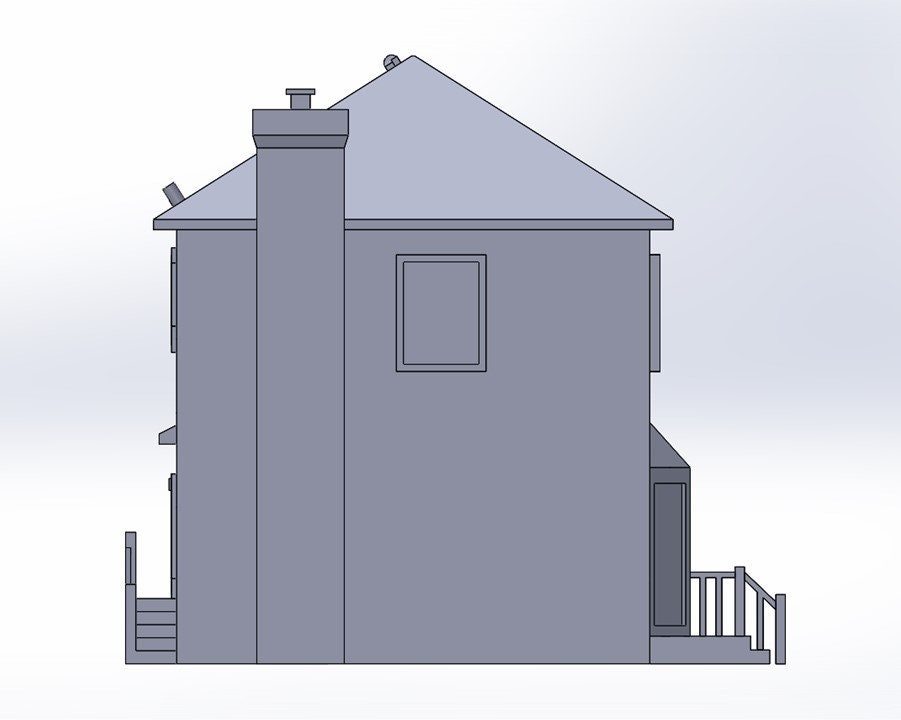 House STL File House STL STL File 3D Printable 3D - Etsy Ireland