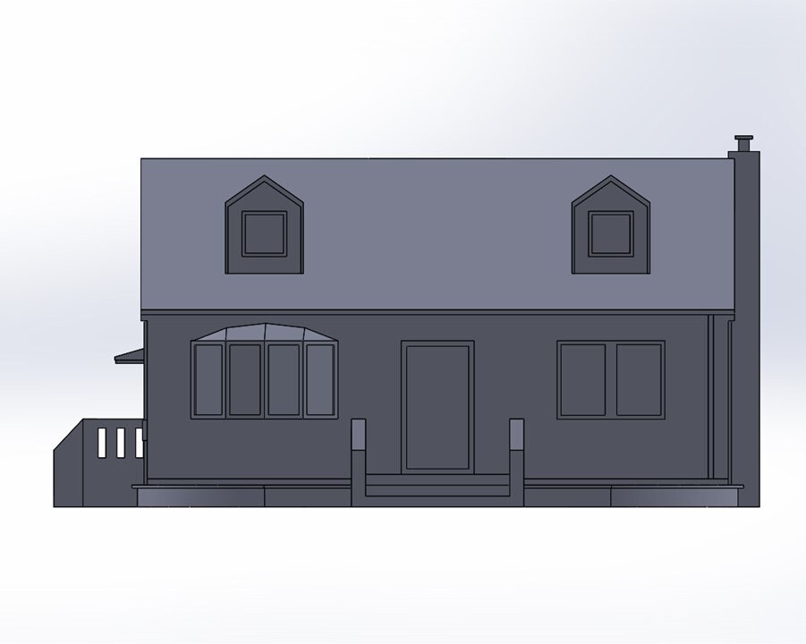 House STL File, House STL, STL File, 3D Printable, 3D Printing, House ...
