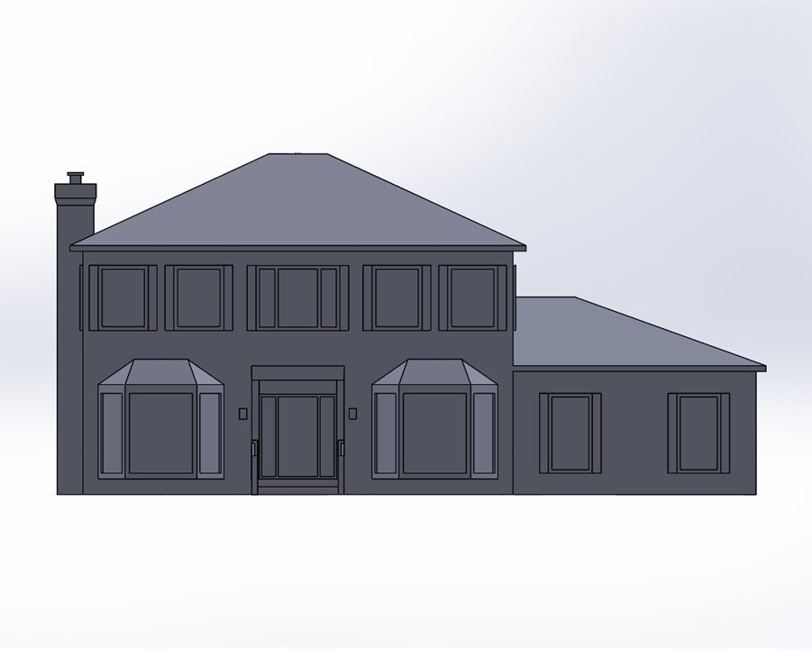 House STL File House STL STL File 3D Printable 3D - Etsy Ireland