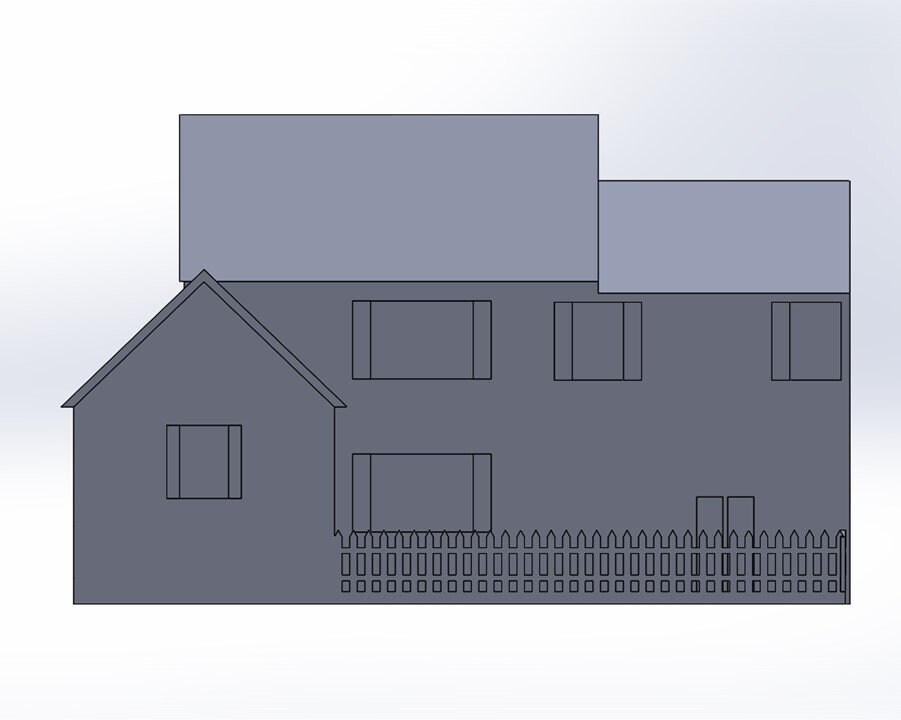 House STL File, House STL, STL File, 3D Printable, 3D Printing, House ...