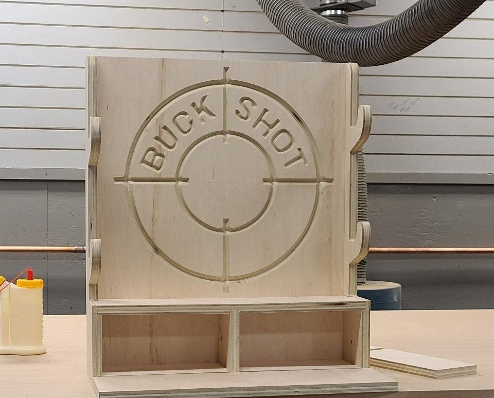 DXF, CRV Cnc Files for a Gun Rack - Etsy