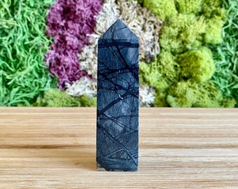 Spider Web Jasper Tower - Etsy