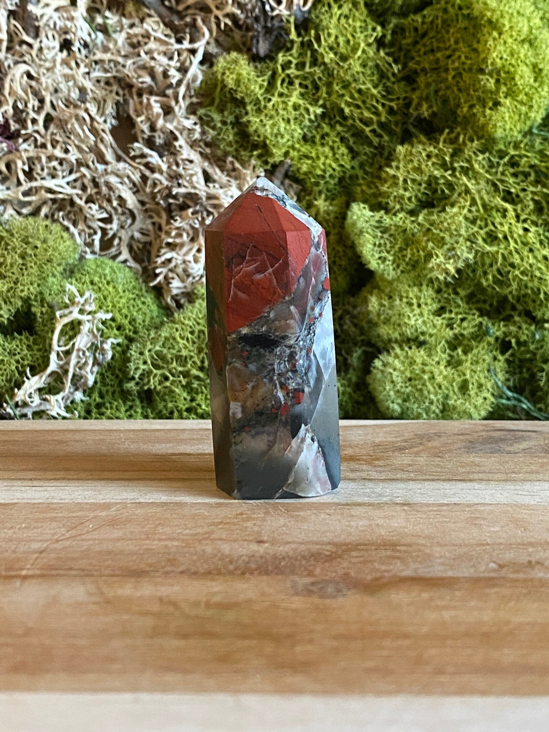 Blood Stone Tower Blood Stone Crystal Crystals Healing Healing Crystals ...