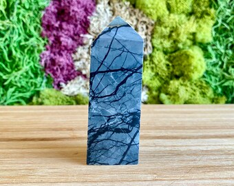 Spider Web Jasper Tower - Etsy