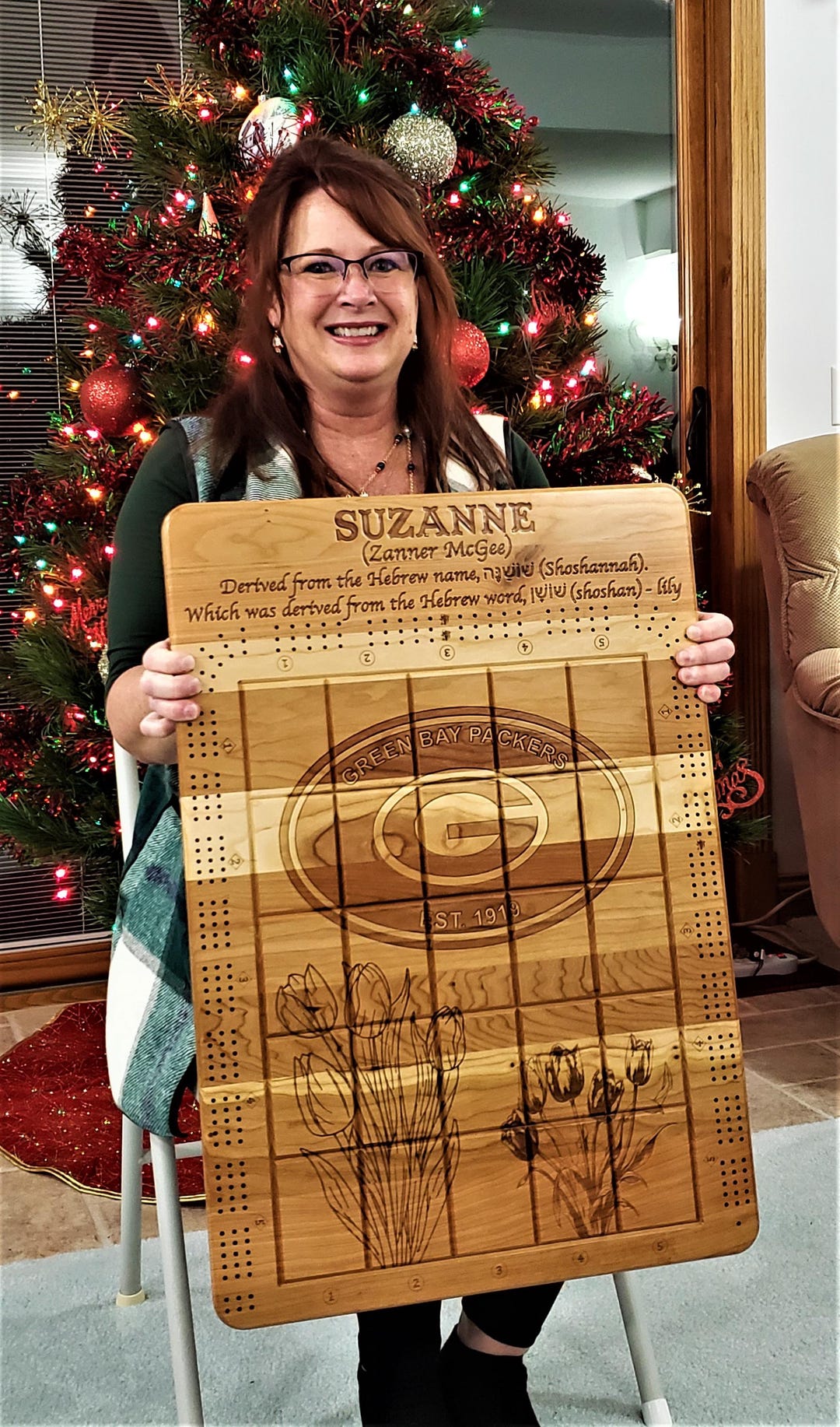 Custom Personalized Cross Cribbage Board - Etsy