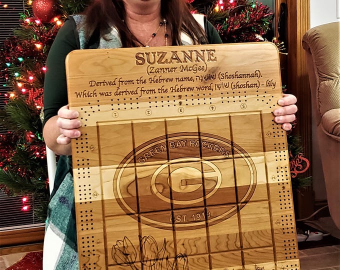 Custom Personalized Cross Cribbage Board - Etsy