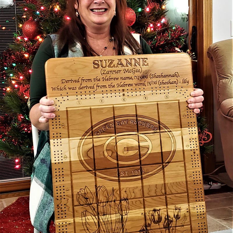 Cribbage Board Table - Etsy