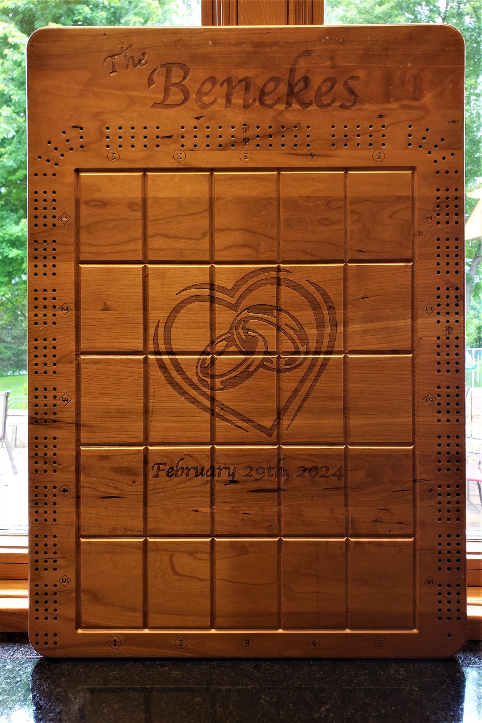 Custom Personalized Cross Cribbage Board - Etsy