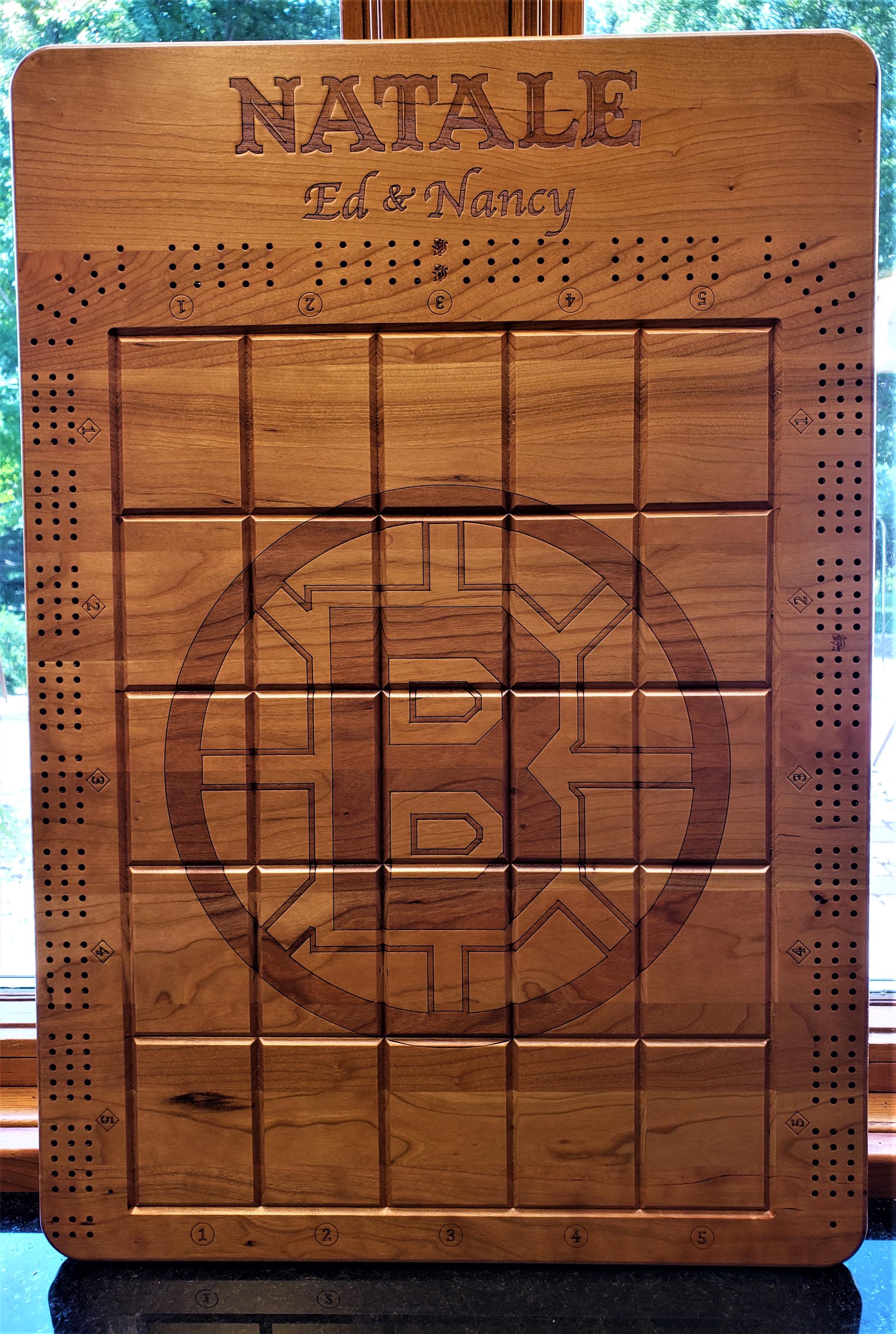 Custom Personalized Cross Cribbage Board - Etsy