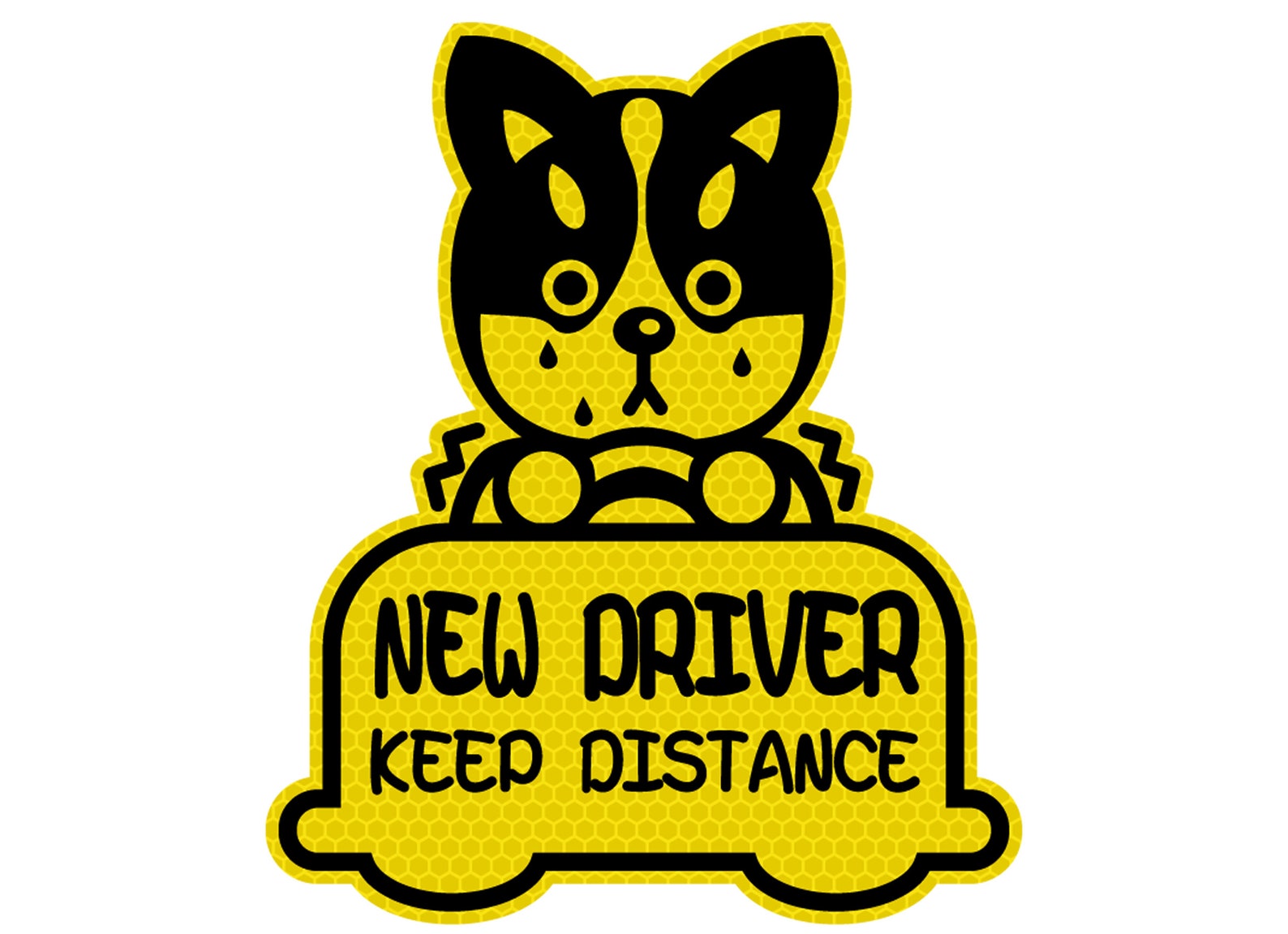 New Driver, Rookie Diver, Student Driver Sticker SVG Instant Download ...
