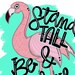 Stand Tall and Be Fabulous Sign Flamingo Sign Year Round | Etsy