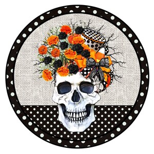 Halloween Skull Head Sign, Halloween Sign, Halloween Skull Sign, Skull ...