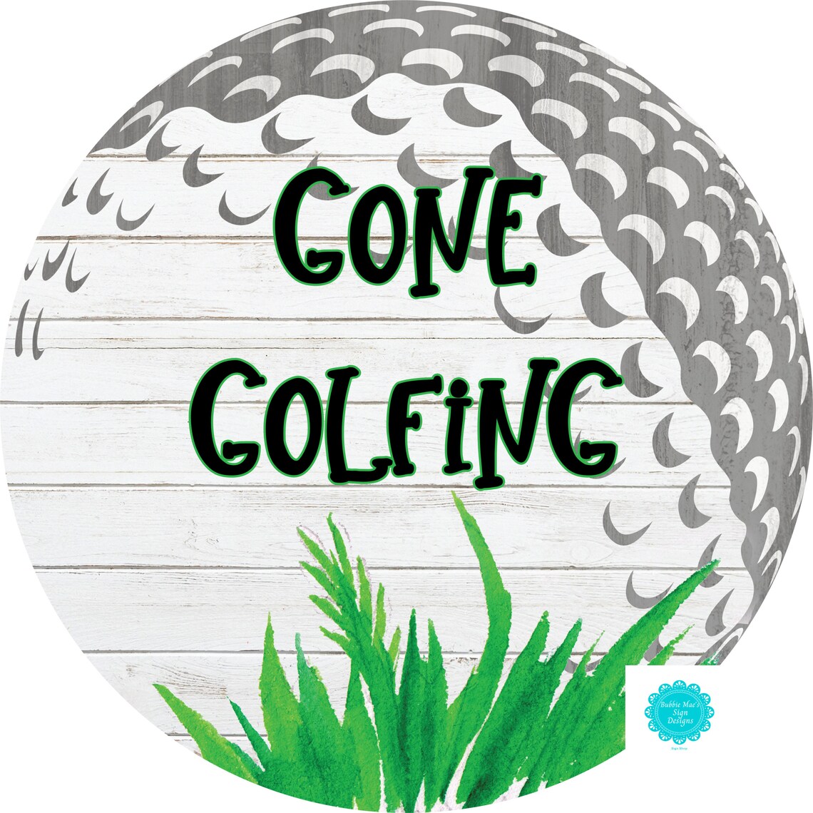 Gone Golfing Sign Sport Sign Golf Ball Sign Everyday Sign | Etsy