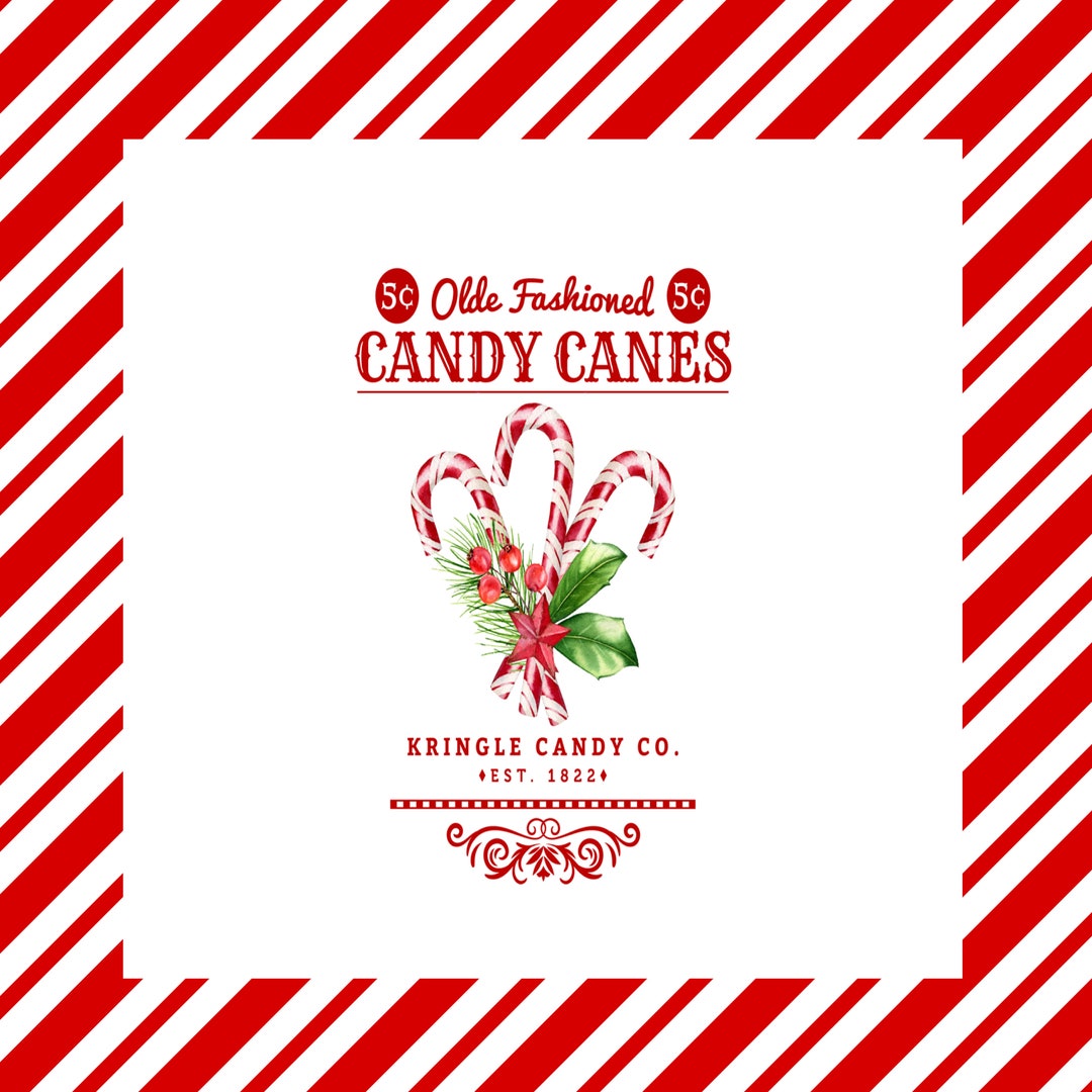 Old Fashioned Candy Cane Lane Sign, Candycane Stripe Sign, Winter Sign ...