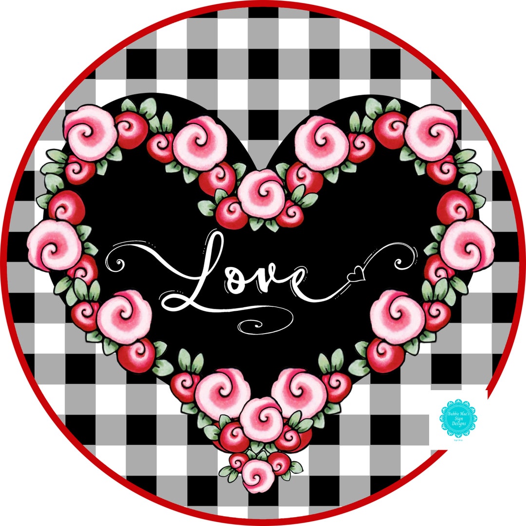 Love Sign, Happy Valentines Day Sign, Valentines Sign, Heart With ...