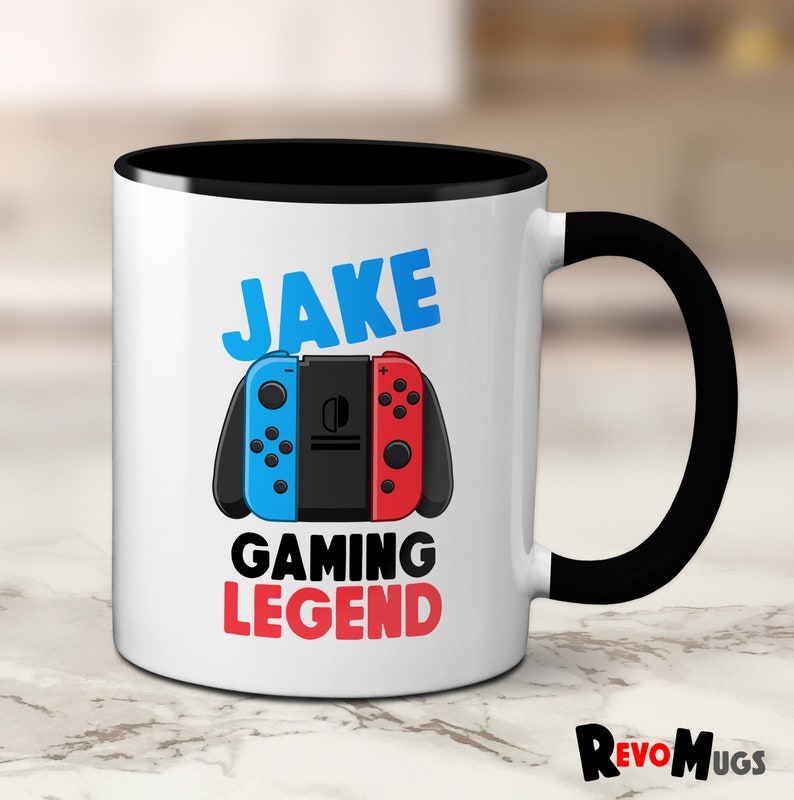 Personalised Gaming Legend Gaming Mug | Gamer Gift - Etsy