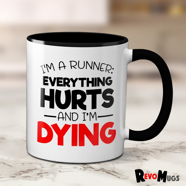 Funny Running Mug - Etsy