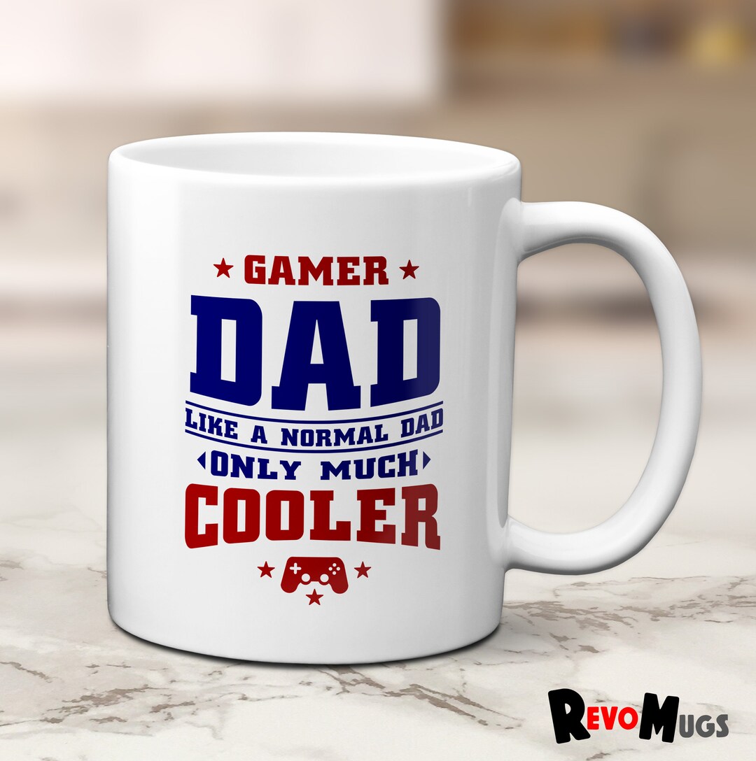 Gamer Dad Gaming Mug | Dad Gamer Gift | Dad Gaming - Etsy